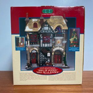 Lemax | Holiday | Lemax Essex Street Facade Hall Of Justice 450 Lighted ...